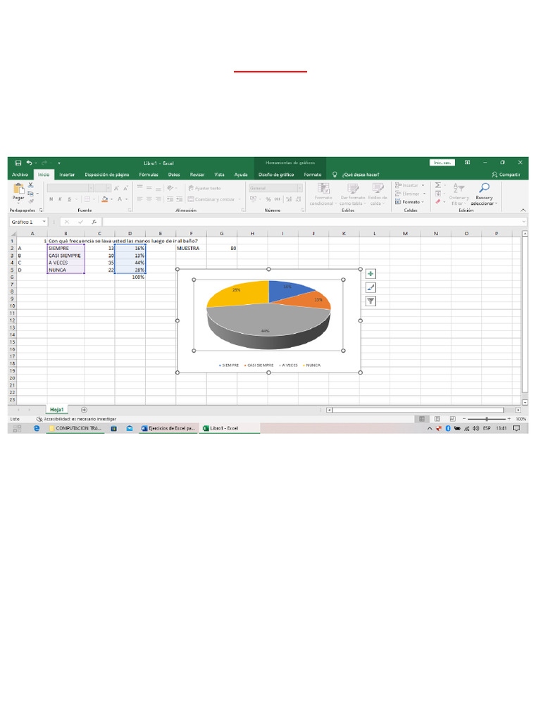 Prática de Tabulacion y Grafico | PDF