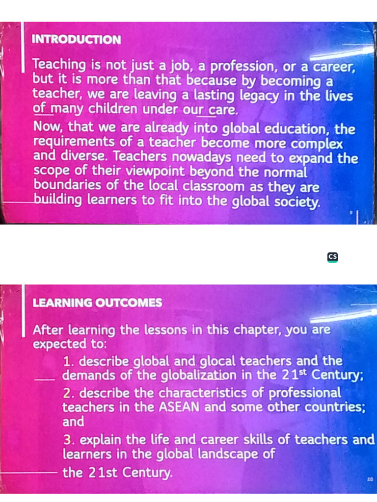 Teaching Profession CHPT 5 | PDF