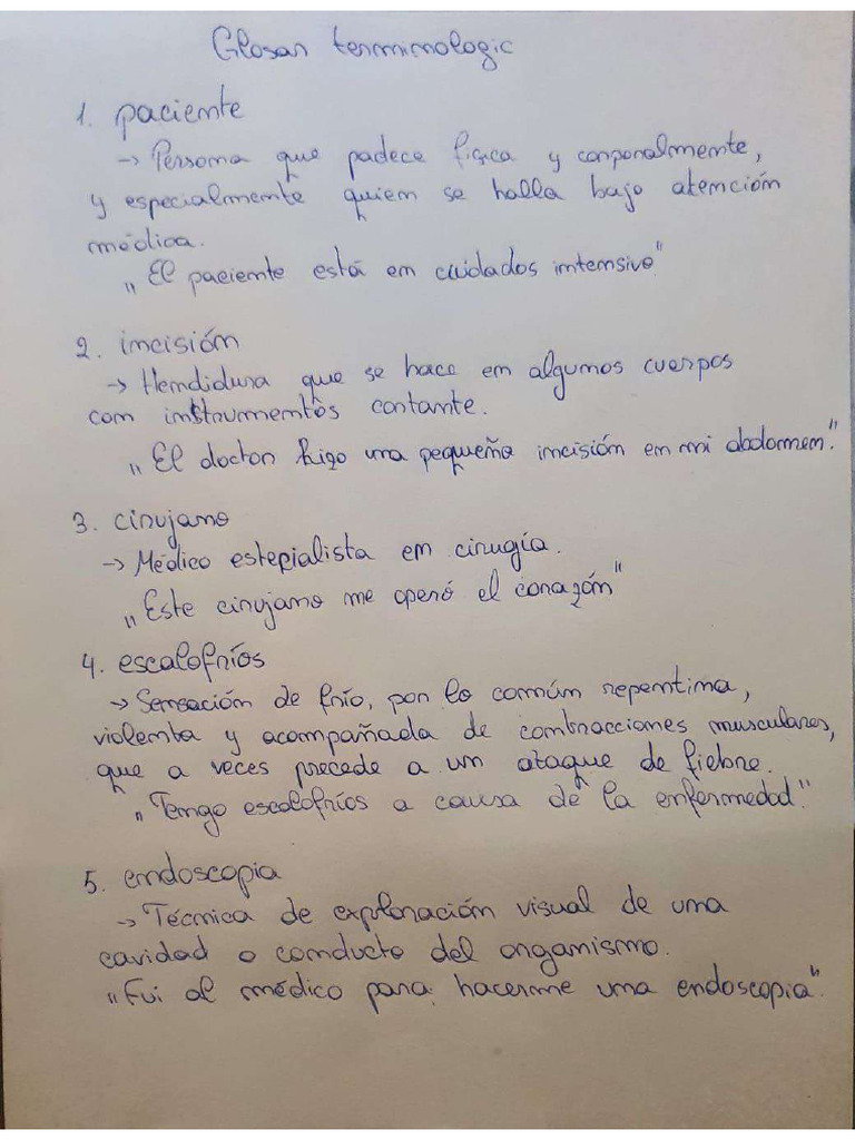 Glosar Terminologic - Rogojan Rares Codrin | PDF