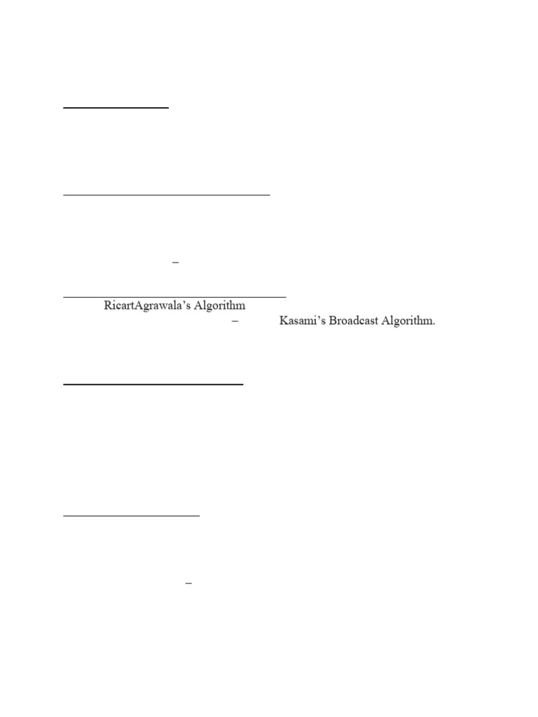 Key Topics in Distributed Computing | PDF