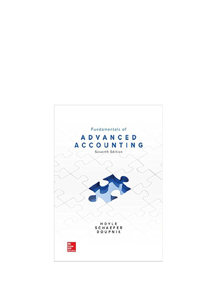 (Ebook PDF) Fundamentals of Advanced Accounting 7th Editioninstant Download | PDF | Fair Value ...