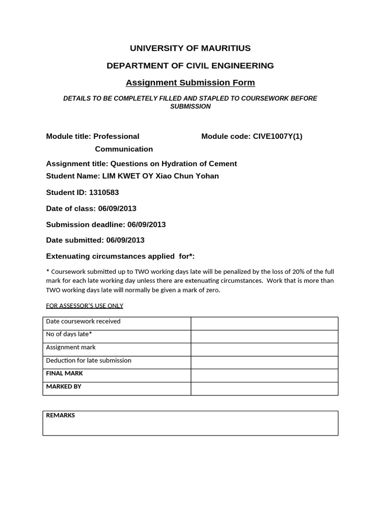 Submission Form-Professional Communication | PDF