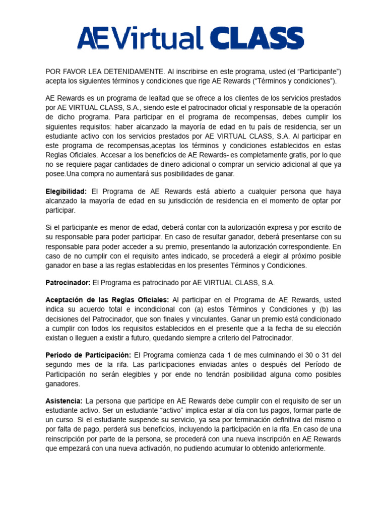 Ae Virtual Class - 3 | PDF | Privacidad | Facebook