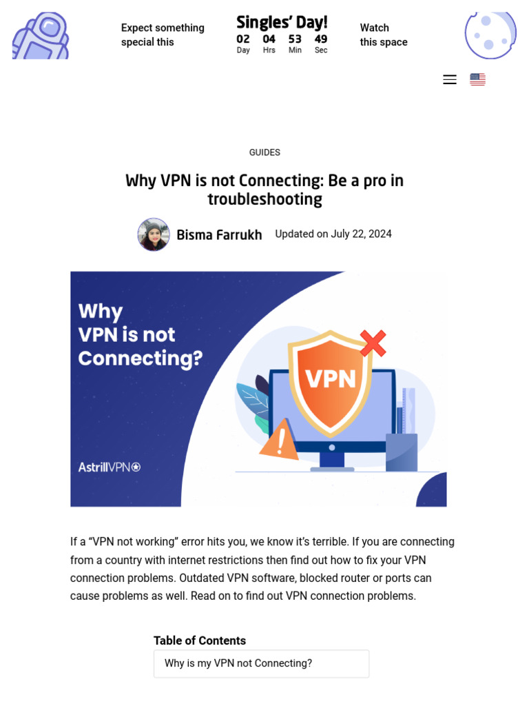 Why VPN Is Not Connecting - Be A Pro in Troubleshooting | PDF ...