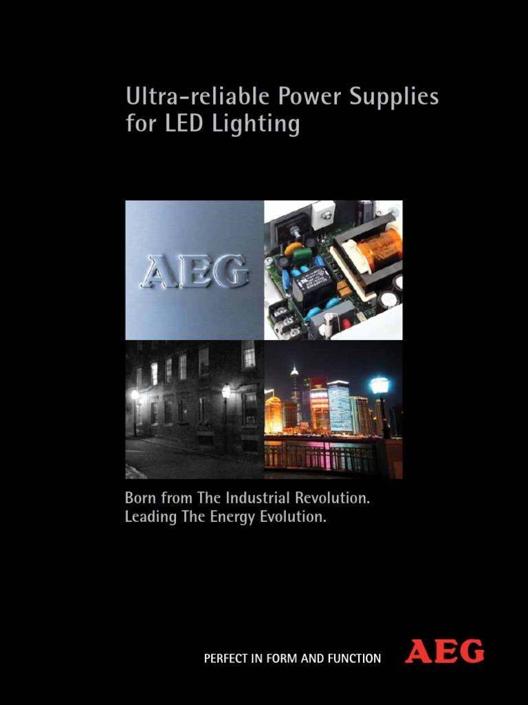 Aeg Ledbro Web | PDF | Power Supply | Light Emitting Diode
