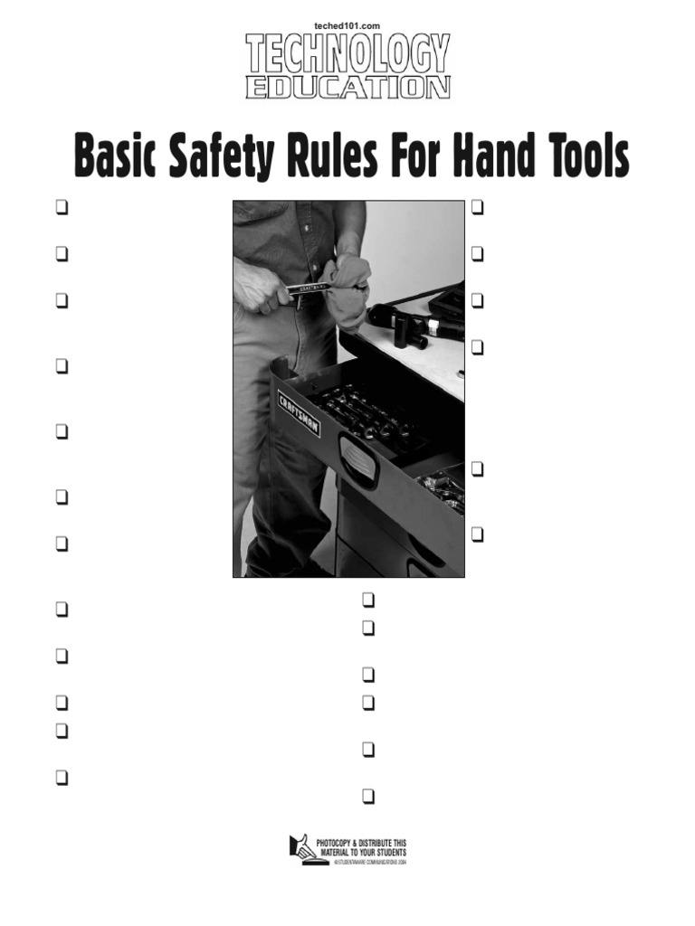 Basic Safety Rules for Han | PDF | Tools | Equipment