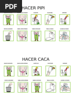 Secuencia - para - Ir - Al - Baño Pictogramas | PDF