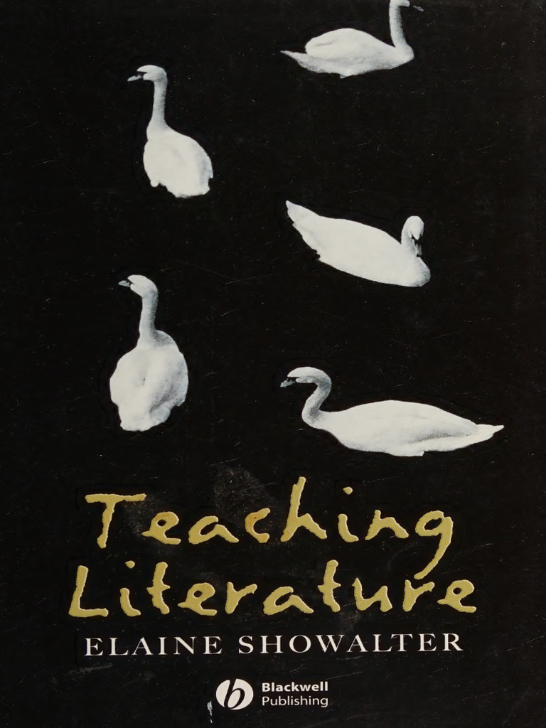 Elaine Showalter Teaching Literature 2002 Wiley Blackwell Libgen - Li ...