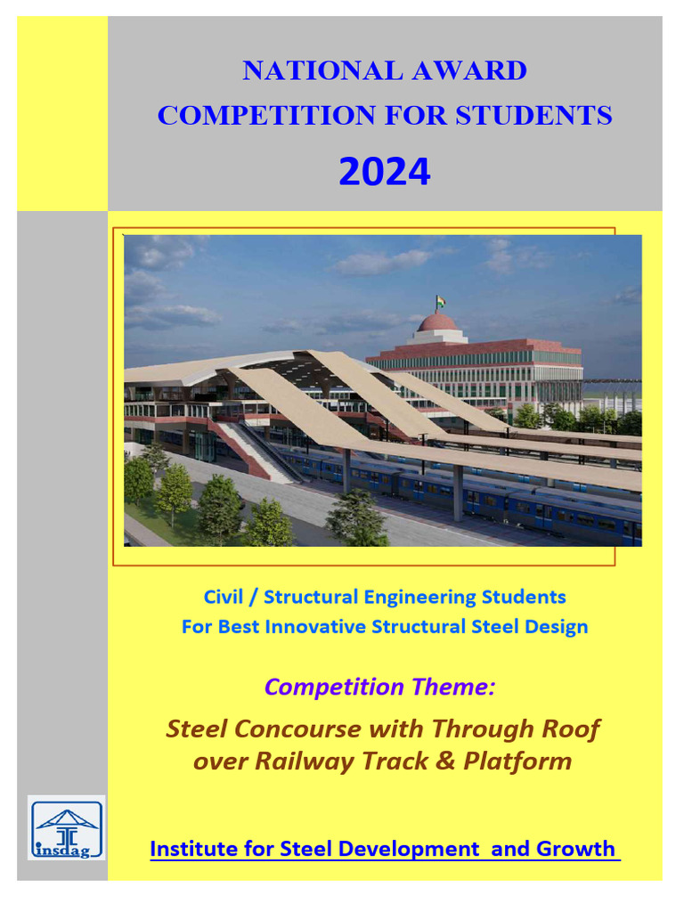 Brochure - InSDAG Civil Competition 2024 | PDF | Structural Load | Bending