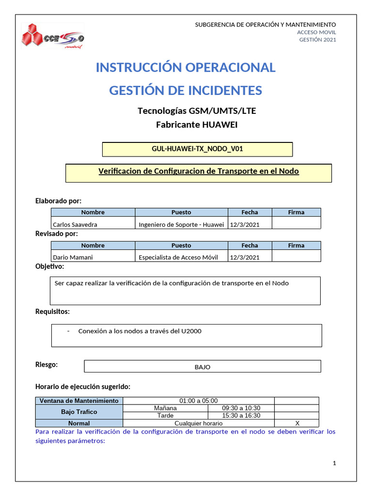 Verificación de parámetros IP, Path,QoS habilitado y valores de DSCP ...