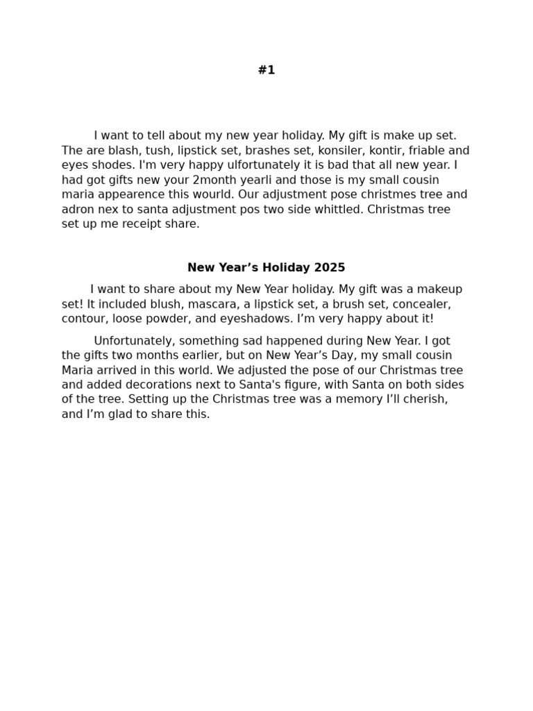 Nini's Stories | PDF