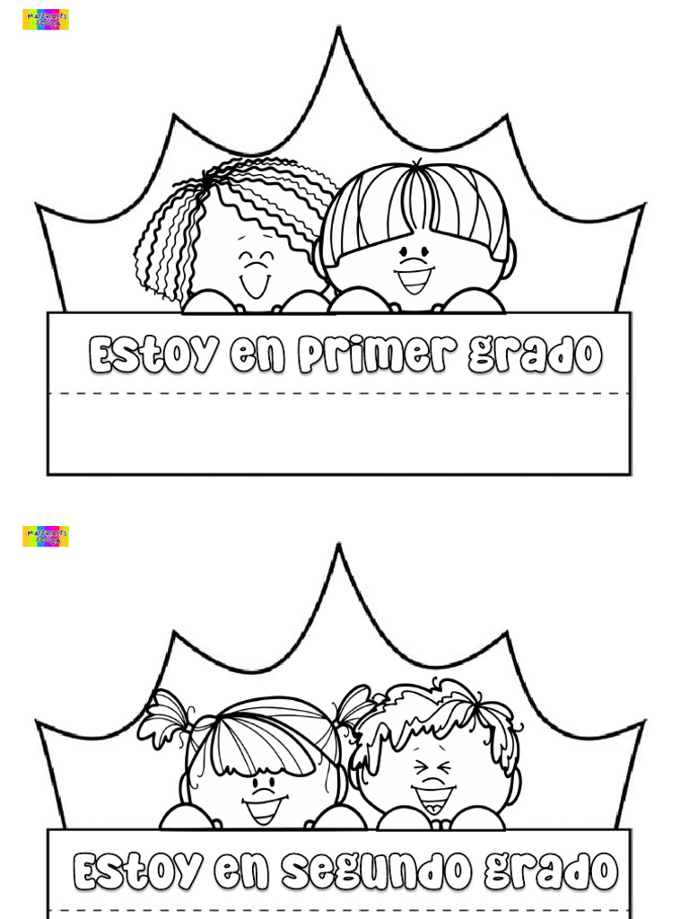 Coronas Regreso a Clases | PDF