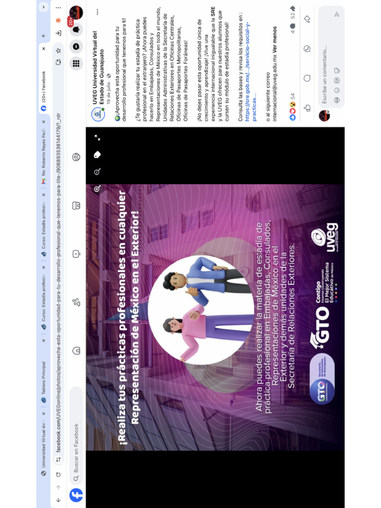 UVEG convenio SRE | PDF