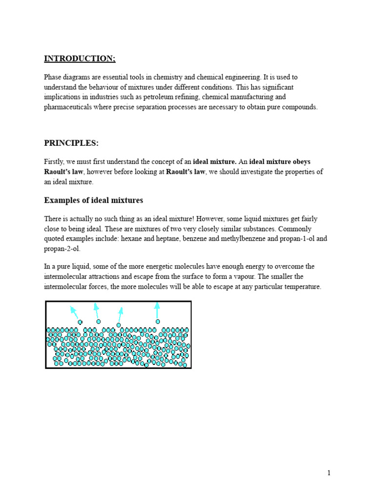Understanding Phase Diagrams in Chemistry | PDF | Distillation | Boiling