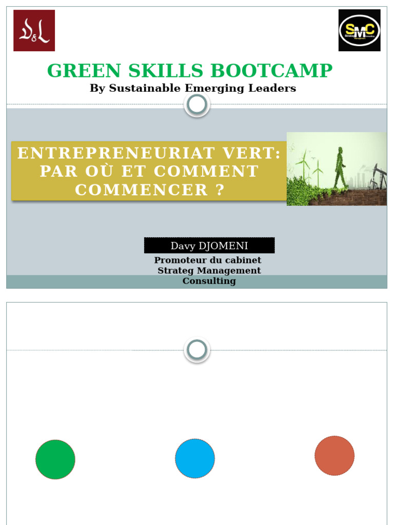 Davy - GREEN SKILLS BOOTCAbMP_092220 | PDF