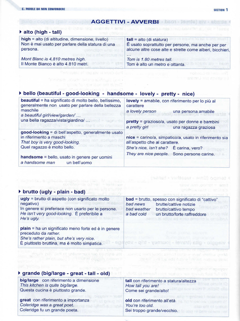 Confusing adjectives | PDF