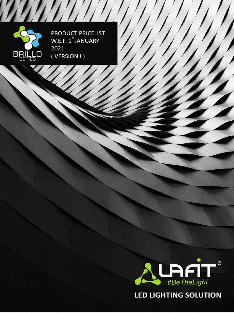 Brillo Pricelist WEF 1st JAN 2021 | PDF | Electronics | Lighting
