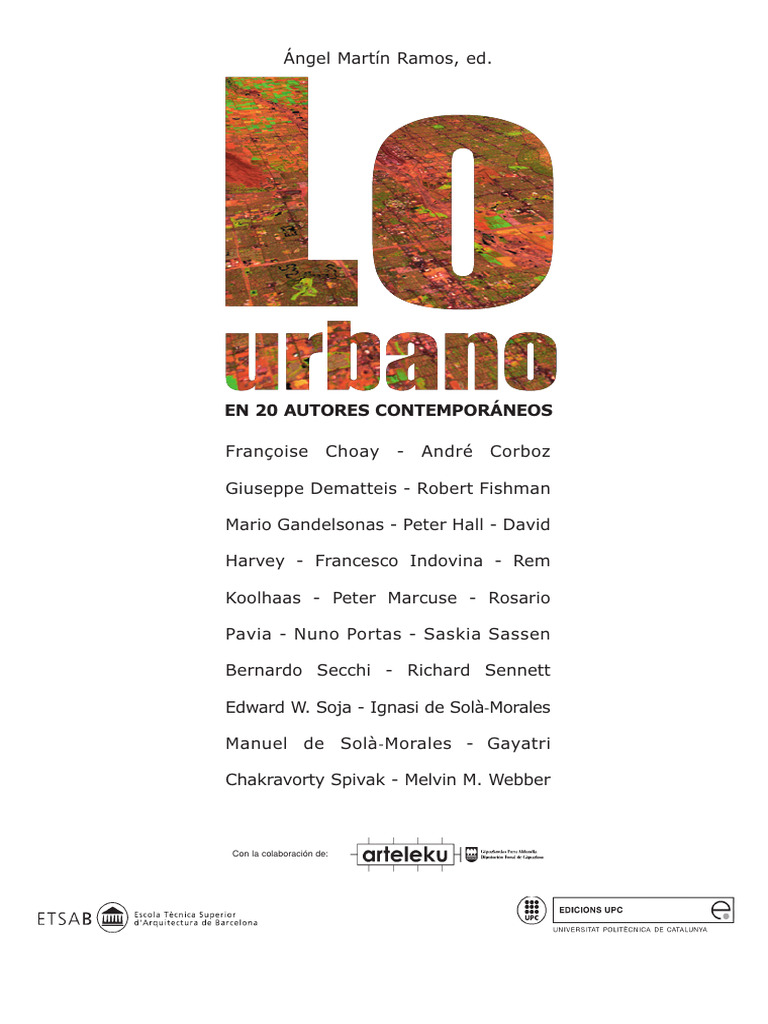 06 Manuel de Sol Morales Contra El Modelo de Metr Polis Universal | PDF ...