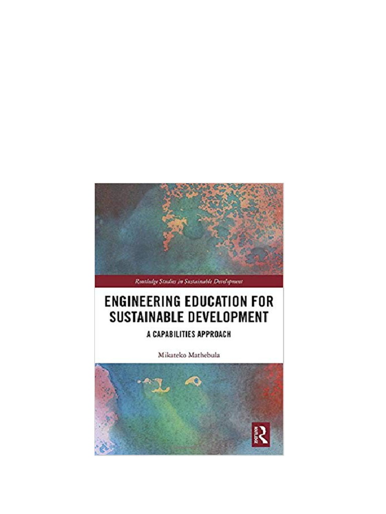 (eBook PDF) Engineering Education for Sustainable Development: A Capabilities Approachinstant ...