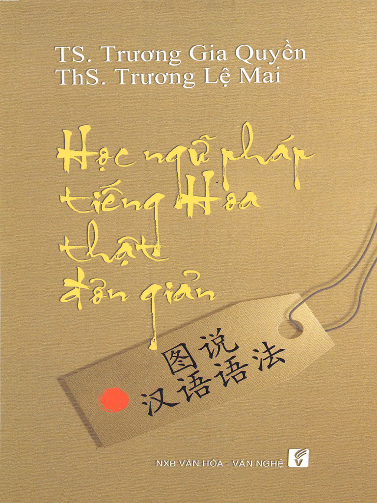 Hoc Ngu Phap Tieng Hoa That Don Gian - 231026 - 121733 | PDF