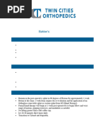 Extensor Tendon Repair Post-Op Guide | PDF