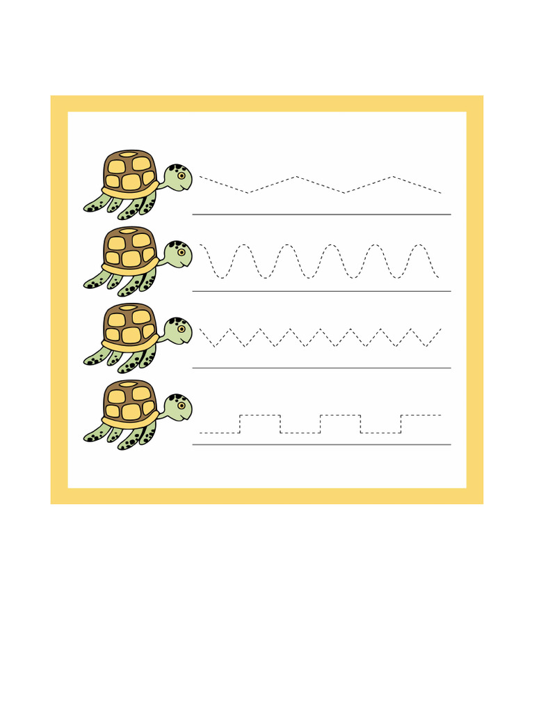 Pre Writing Skills Preschool Worksheets and Tracing Practice Sheetsn ...