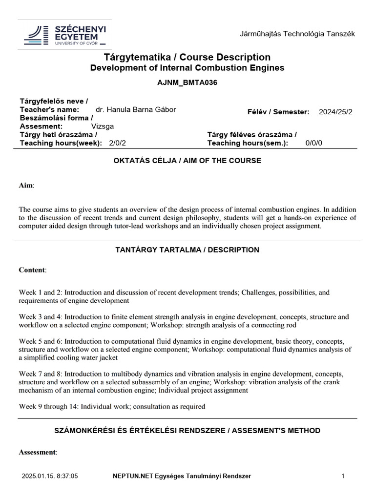 Developmentof Internal Combustion Engines Pdf