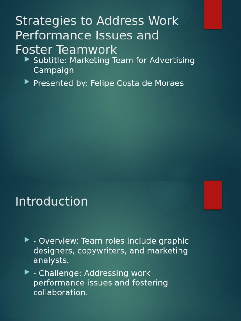 Teamwork Strategies Presentation | PDF