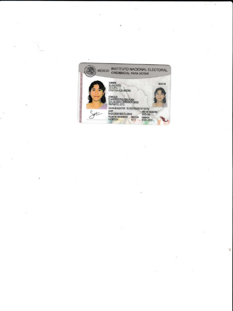 Documento de Identidad | PDF