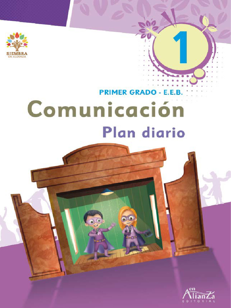 Plan Diario Comunicacion 1 Siembra 2018 | PDF | Comunicación | Metacognición