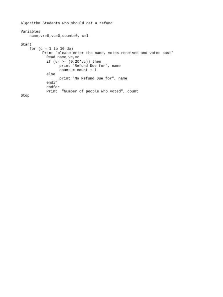 Algorithm | PDF