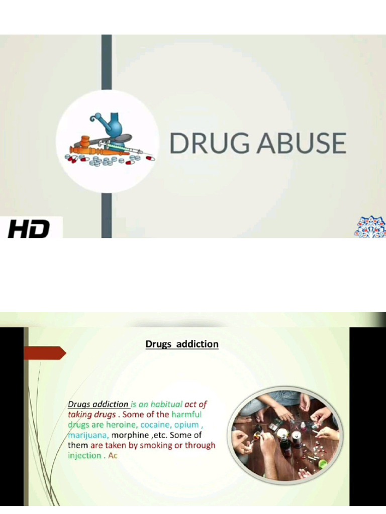 Drug Abuse | PDF