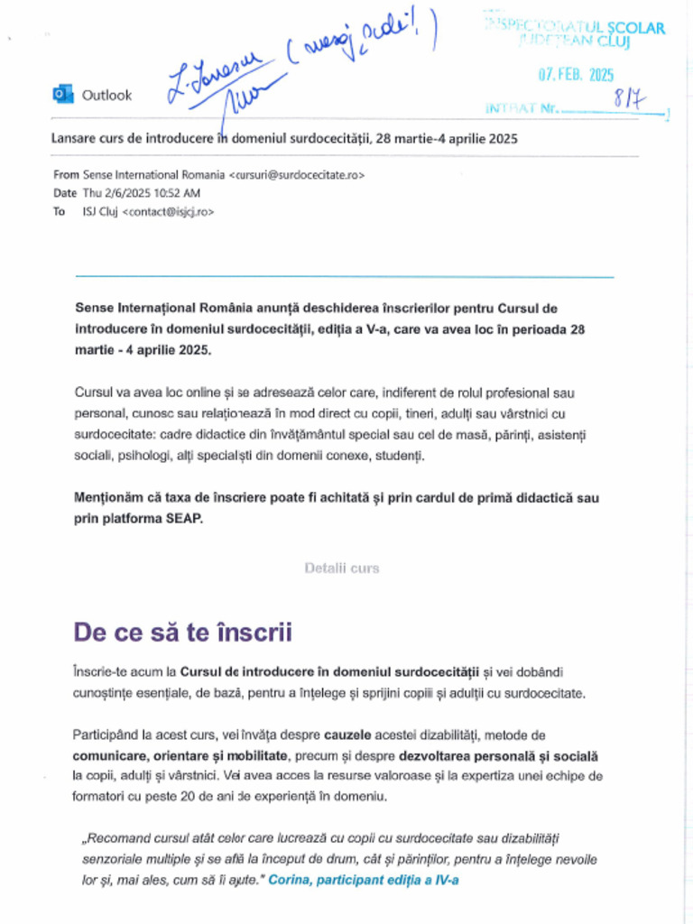 Curs Online SENSE | PDF