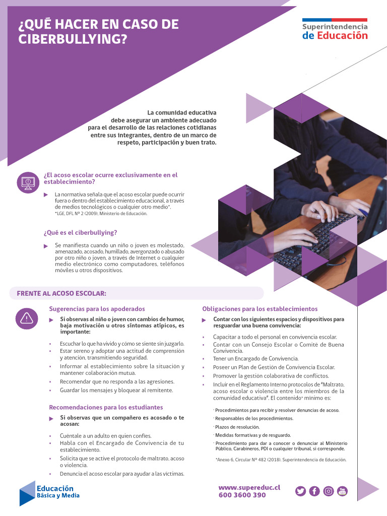 Guía para Actuar ante Ciberbullying | PDF | Acoso cibernético | Violencia