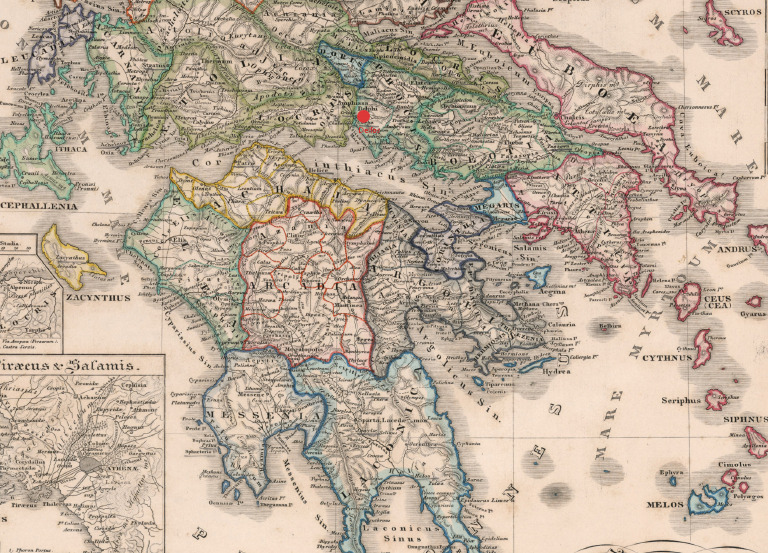 Delfos Mapa Historico | PDF