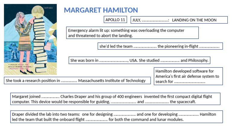 Margaret Hamilton: Apollo 11 Software Pioneer | PDF