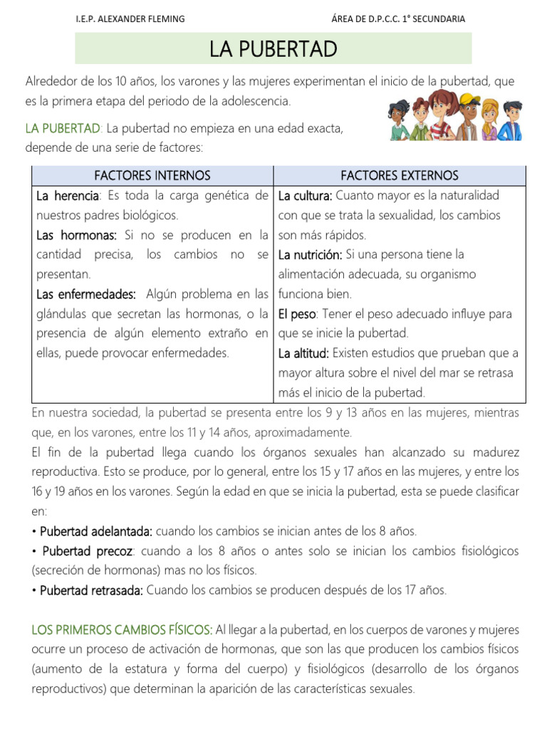 3 La Pubertad | PDF | Pubertad | Gonadotropina