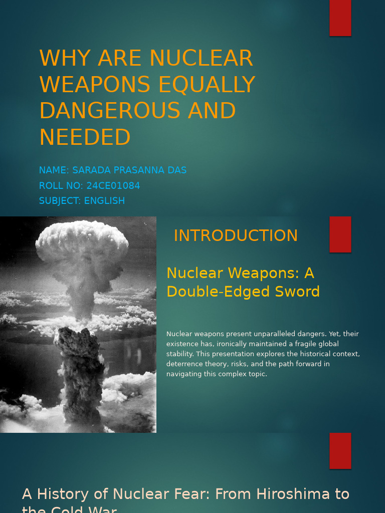 Debunking Nuclear Weapon Myths | PDF | Nuclear Weapons | Deterrence Theory