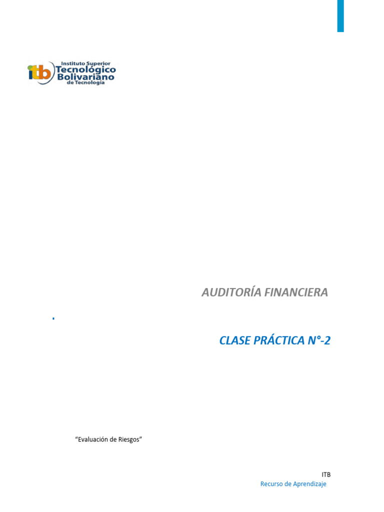 Clase Practica 2 | PDF | Auditoría | Fraude