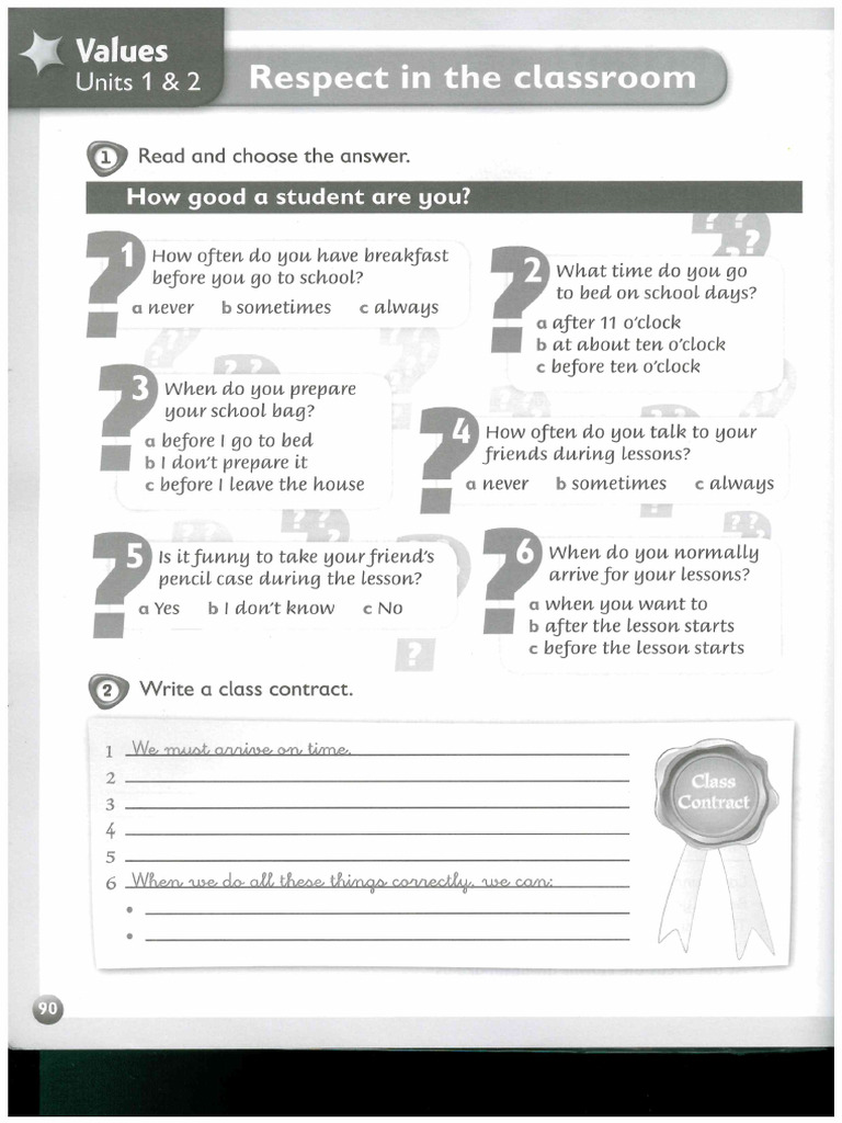 5º Libro English KID'S BOX WB Values | PDF