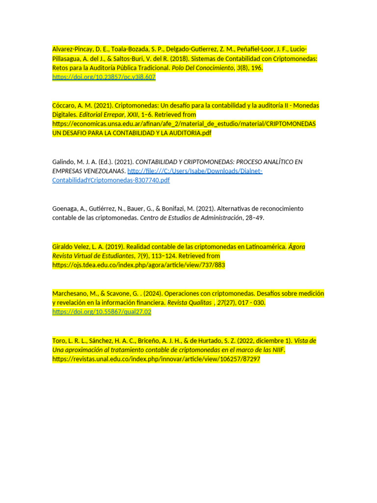 Referencias Bibliografica | PDF