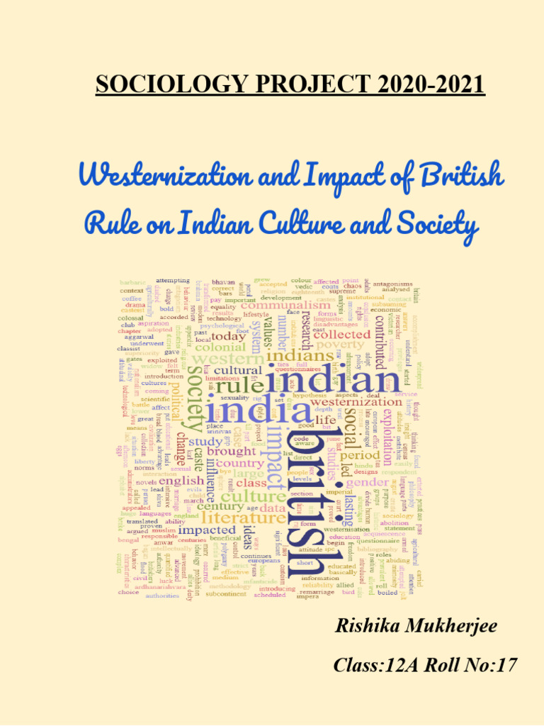 Westernization's Impact on Indian Society | PDF | Feminism | Gender Studies