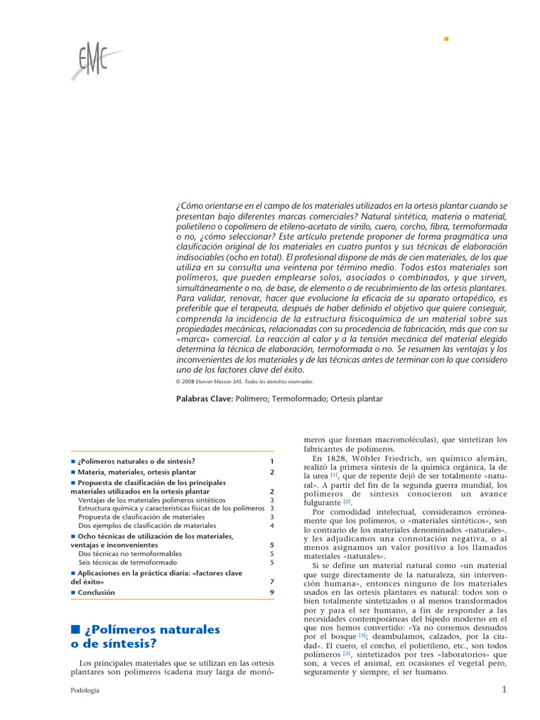 EMC - Podologa Volume 10 issue 2 2008 [doi 10.1016%2Fs1762-827x%2808%2970701-6] C. Rebouh ...