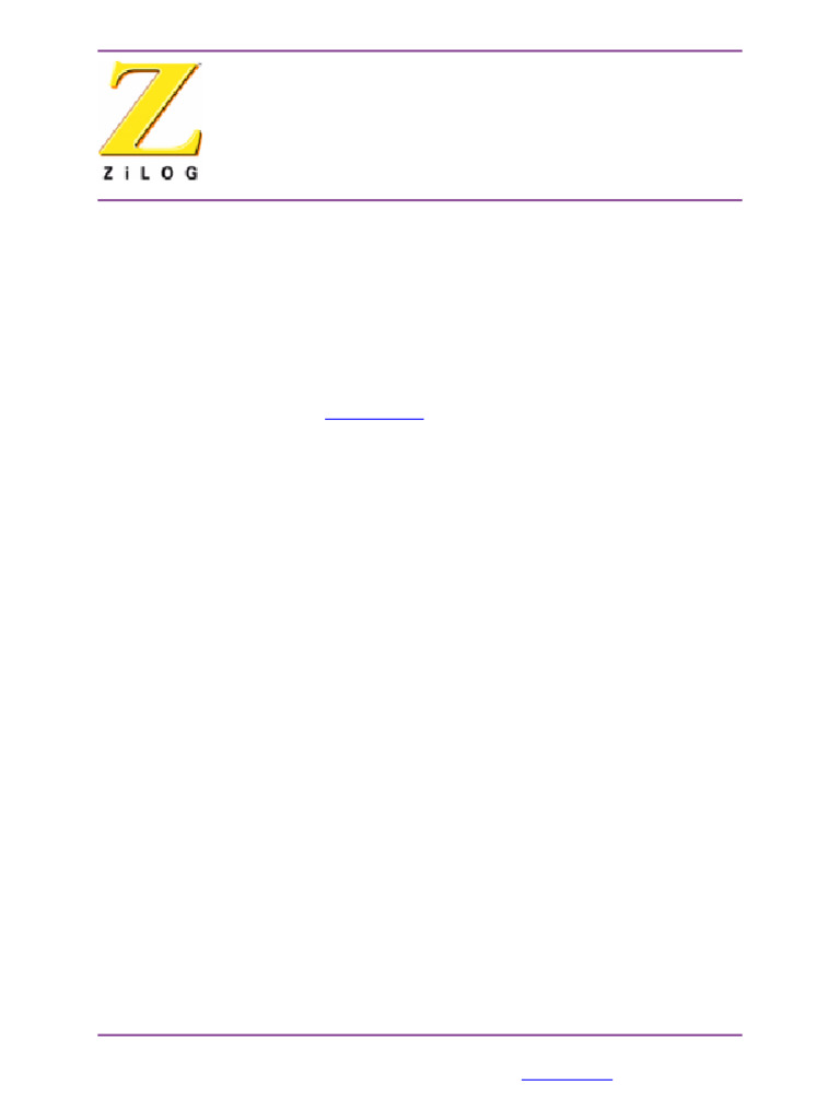 eZ80 RZK Developers Kit Quick Start Guide | PDF | Scheduling (Computing ...