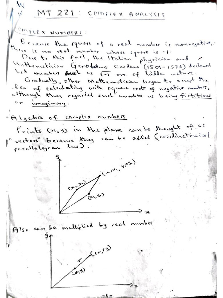 Complex Analysis | PDF