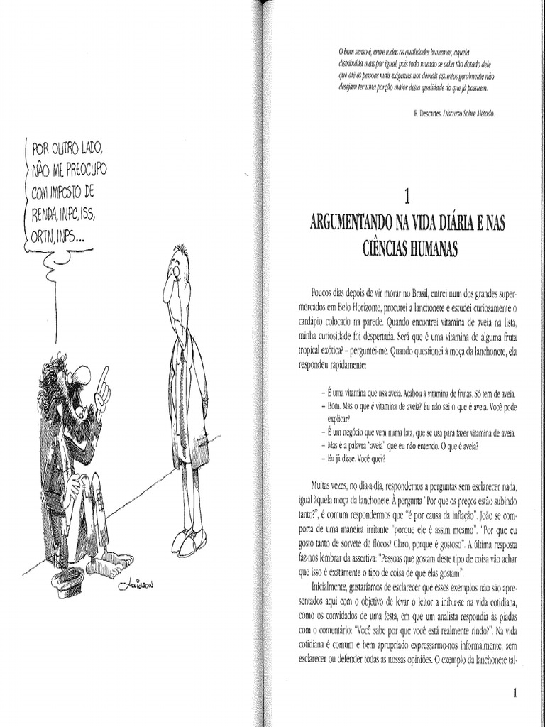 Carraher - Senso Crítico - Argumentando | PDF