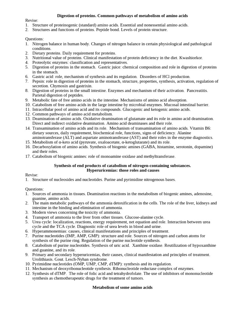 Curriculum biochem 2 part | PDF | Coagulation | Nucleotides