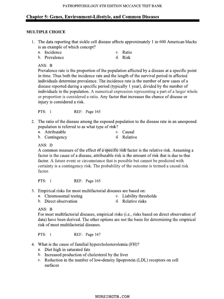 TB Patho 8th McCance CH 5 | PDF