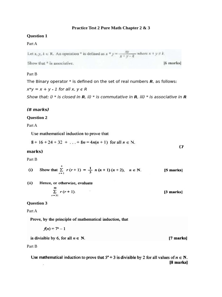 Chap 2&3 Cape Test | PDF