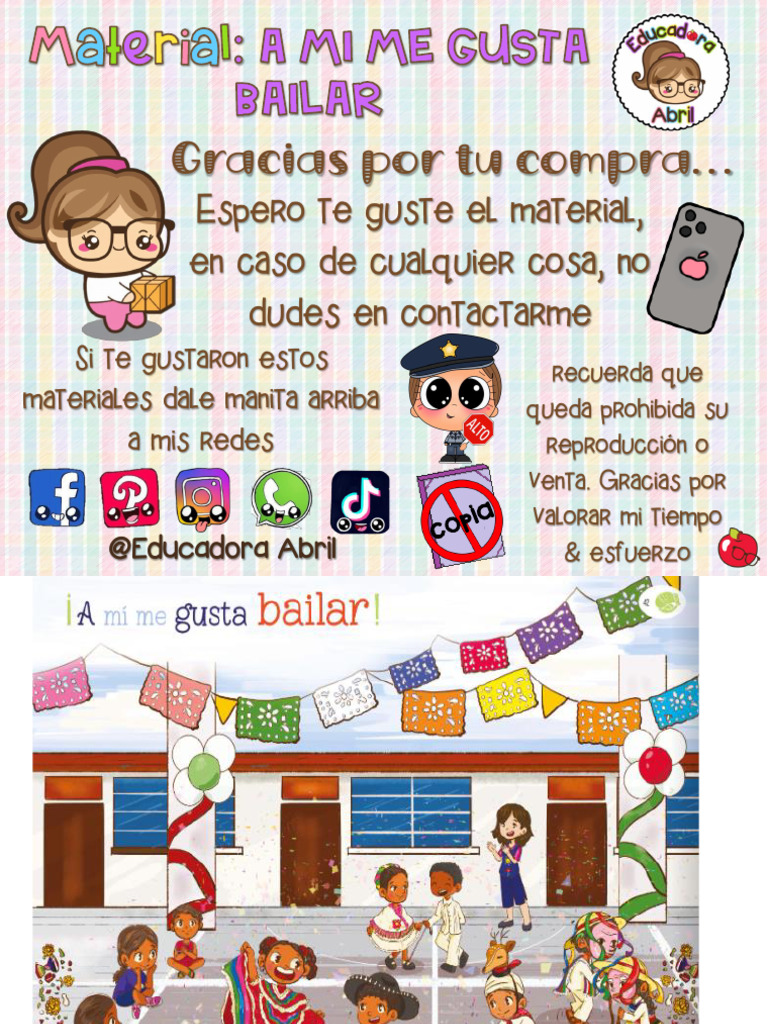 Material: A mí me gusta bailar | PDF
